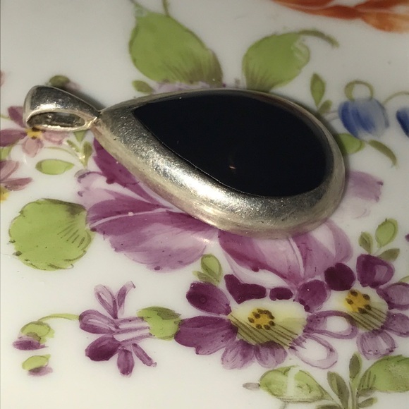 Vintage | Jewelry | Nwt Vintage Boho Gypsy Silveronyx Pendant | Poshmark